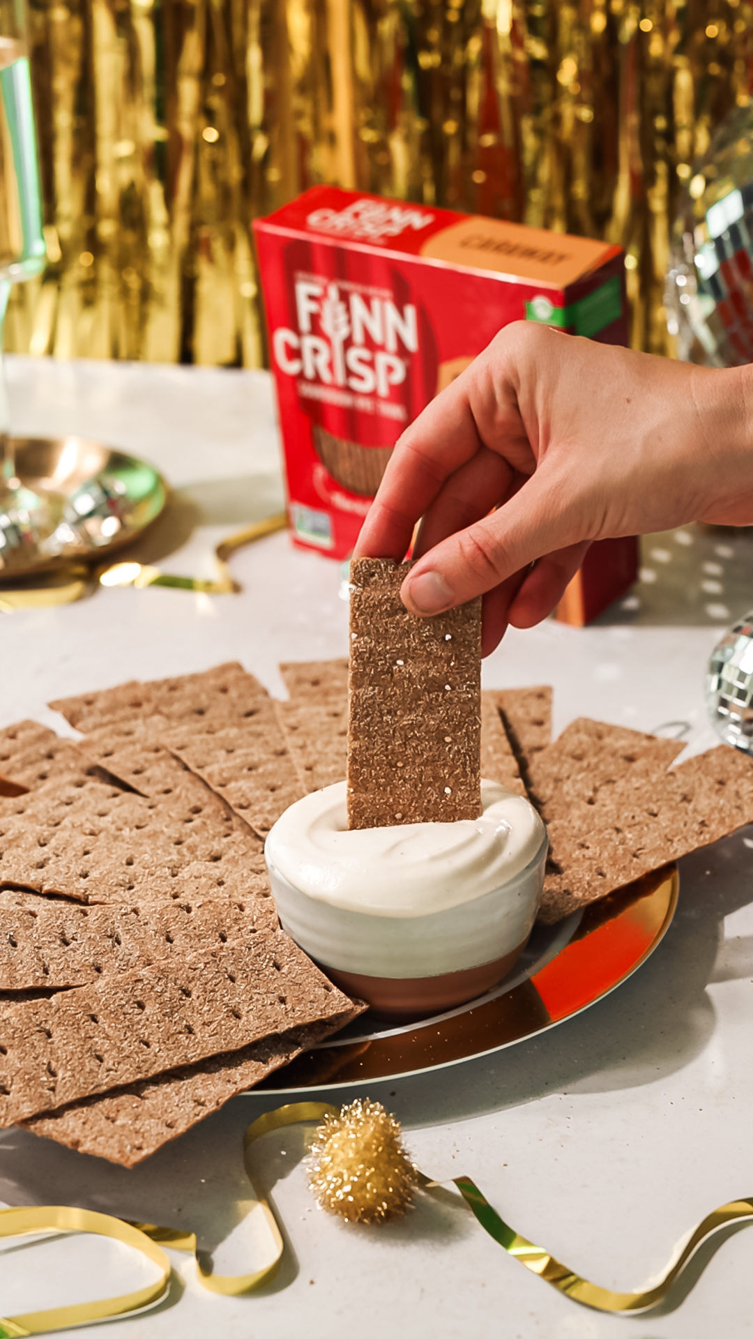 New Years Eve Champagne Dip | LM Identity manual